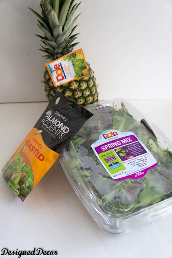 Tantalizing Tuesday – Grilled Chicken Salad using Dole Spring Mix!