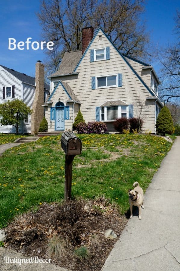 The Changes to the Outside of our House.