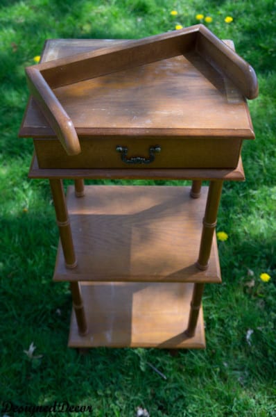 Repurposed Phone Table