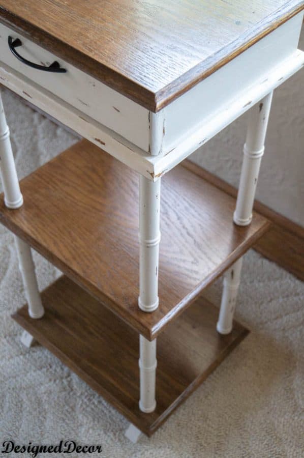 Repurposed Phone Table