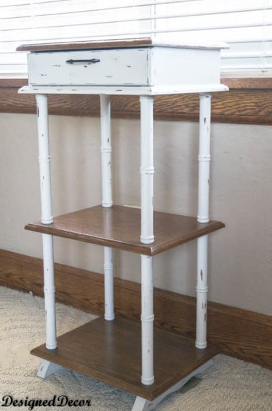 Repurposed Phone Table