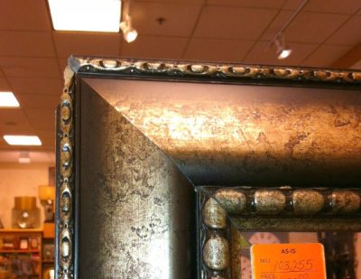 How to repair a broken mirror frame corner!