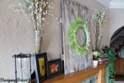 Using an Old Picket Fence for Spring Decorating!