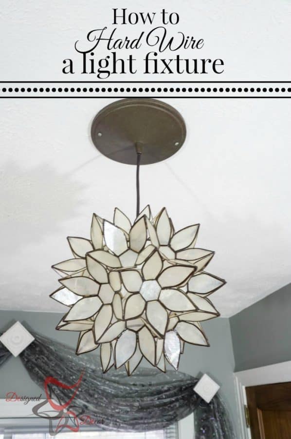 How to Hard Wire a Light Fixture!