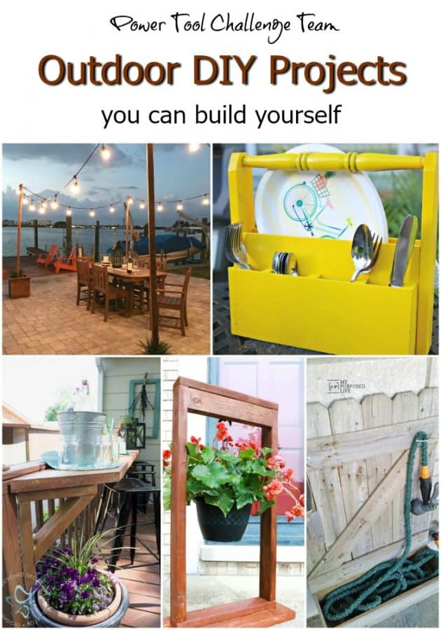 Build a DIY Flip Up Deck Bar!