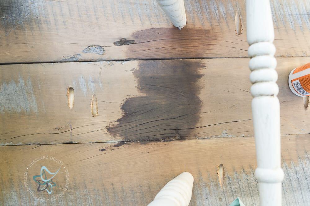 How to Build a Repurposed Chair Leg Bench the easy way!