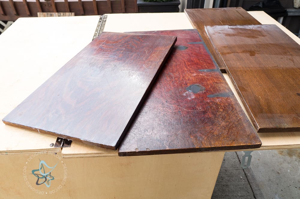 Repurposed Desk Serving Tray