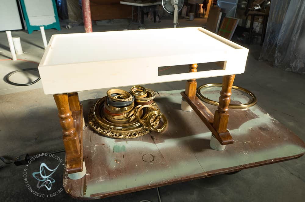 How to build a jigsaw puzzle game table