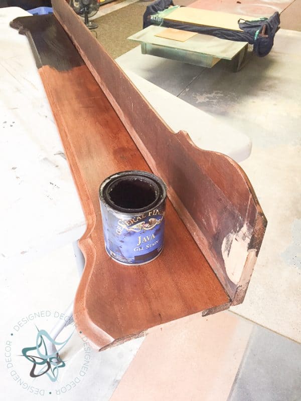 How to Build a Repurposed Bed Frame Wall Shelf the Stylish Way