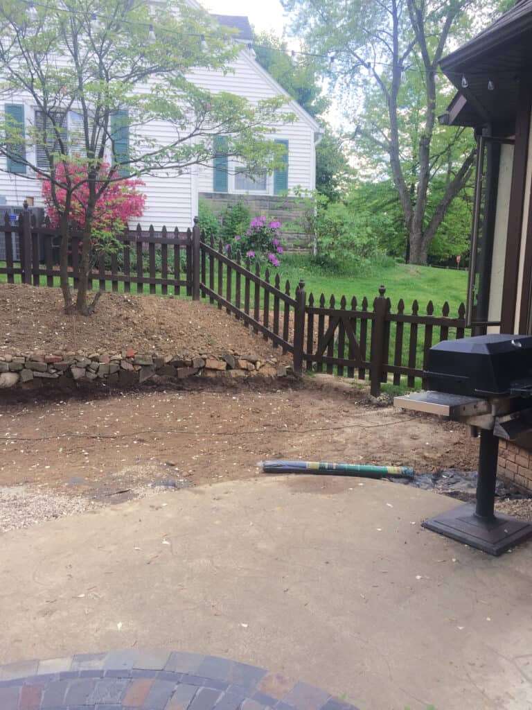 Revealing a creative DIY patio extension with pavers