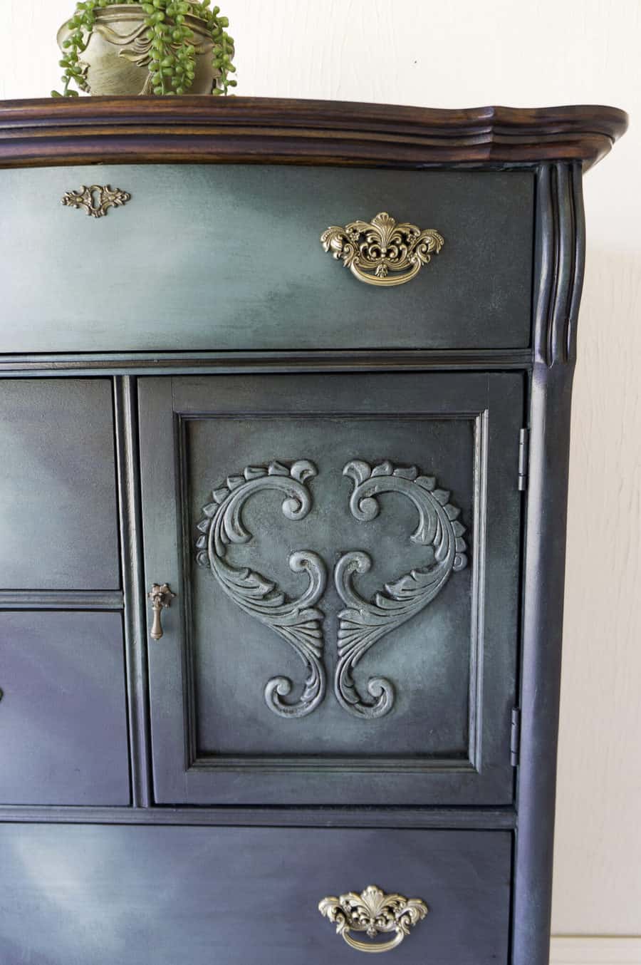 Color Meshing Paint Technique