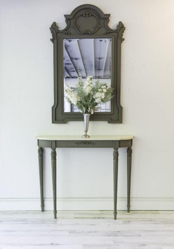 Diy painted entryway table for an easy makeover