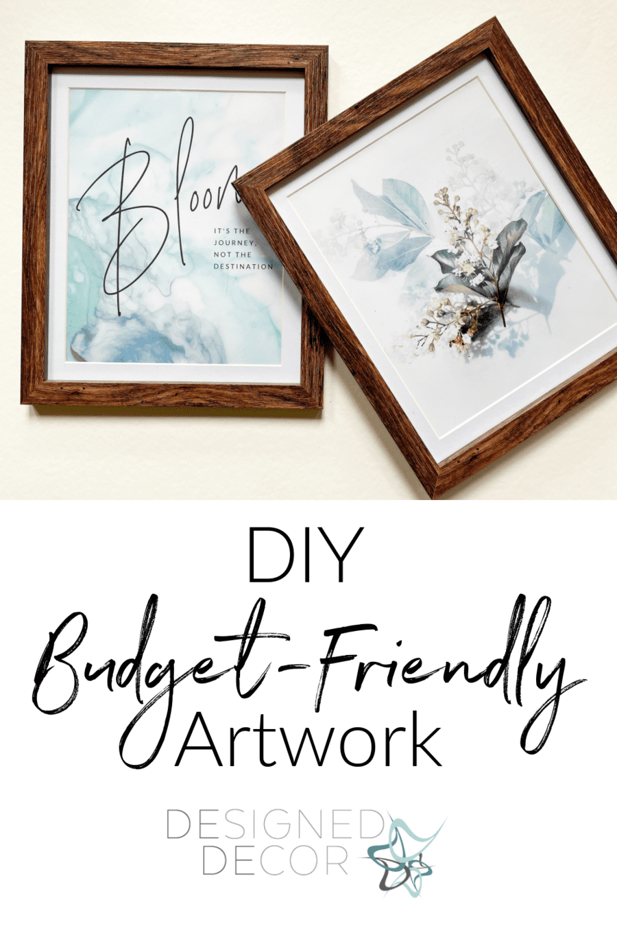 How to make budget-friendly artwork