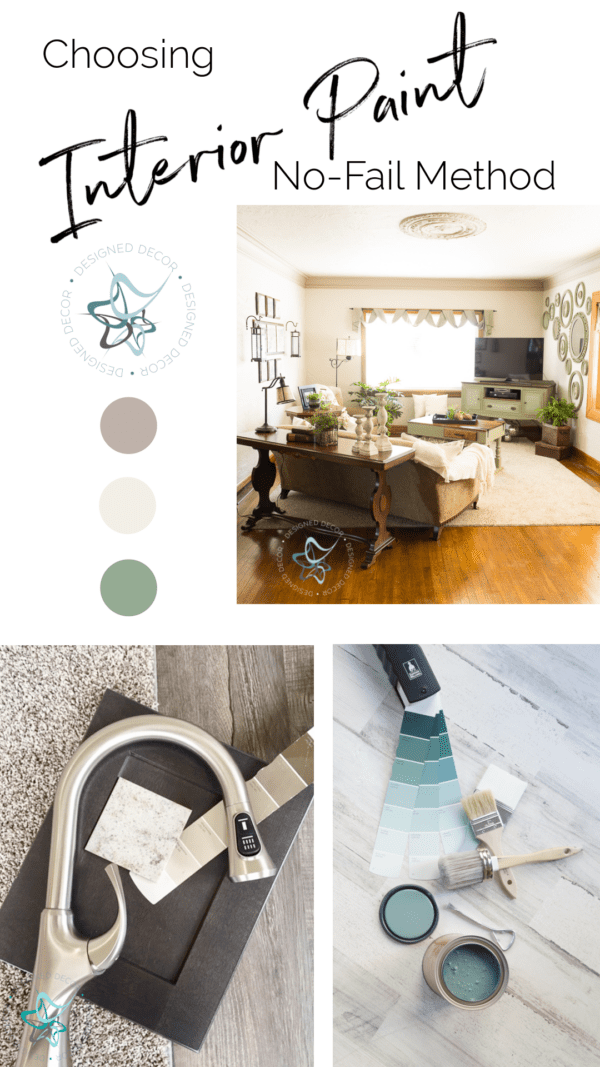 No fail way to choose interior paint colors