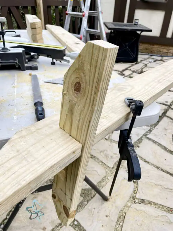 How to build a simple arbor for less than $50 - Designed Decor