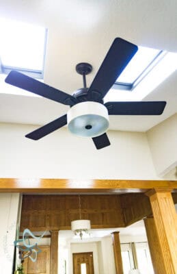How to Modernize a Ceiling Fan – the Budget-Friendly Way
