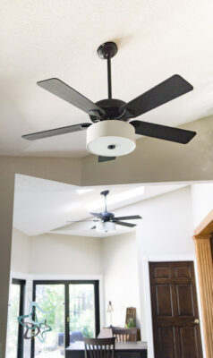 How to Modernize a Ceiling Fan – the Budget-Friendly Way